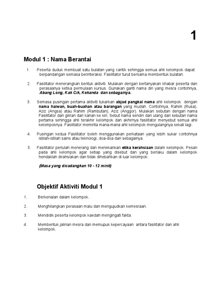 Modul Program Kaunseling | PDF