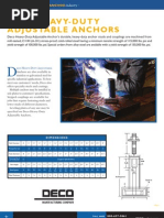 U-Anchor 2400 | PDF | Screw | Roof