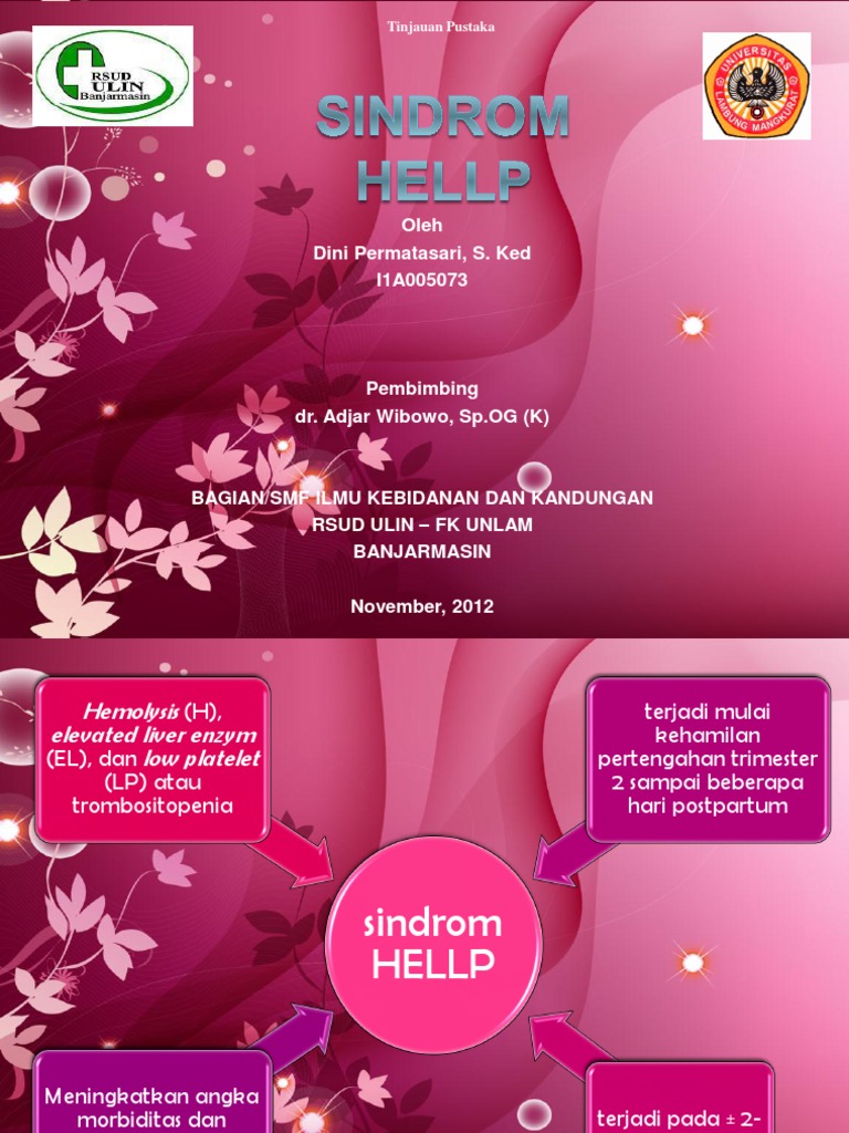 Presentasi Sindrom Hellp | PDF