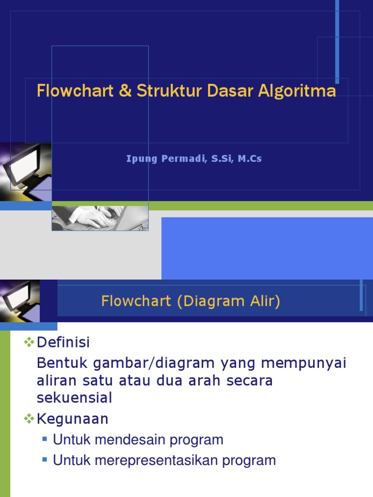 Flowchart & Struktur Dasar Algoritma | PDF