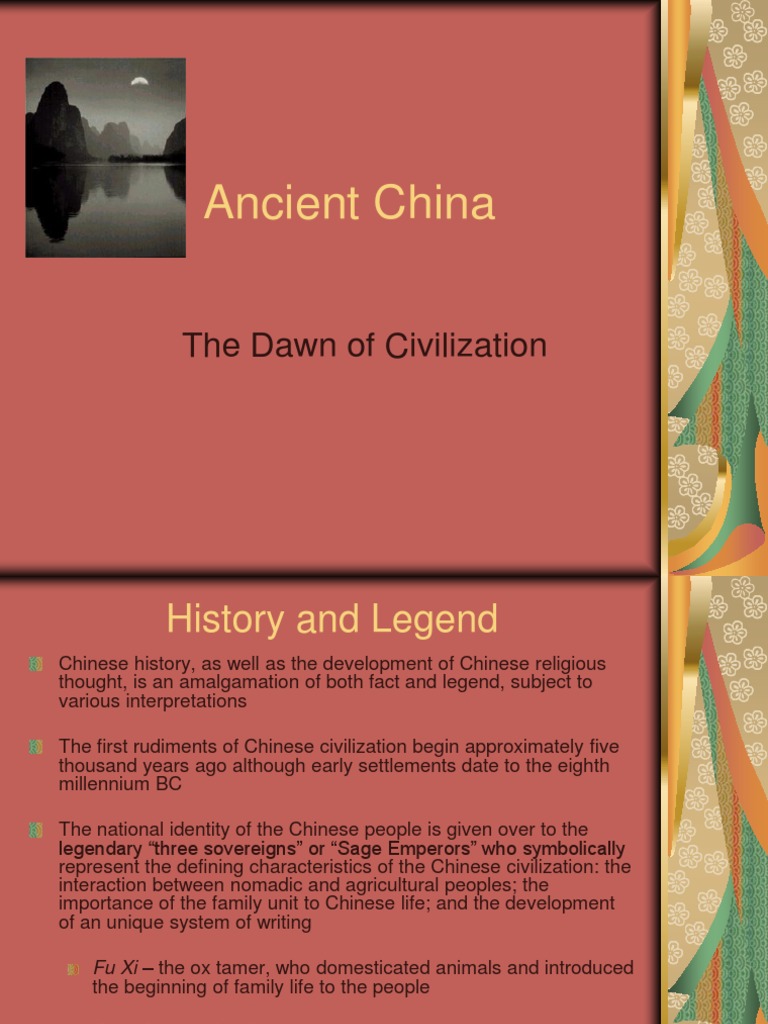 Ancient China: Civilization & Dynasties | PDF | History Of China | Han ...