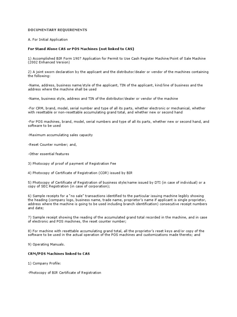 CRM POS Guidelines | PDF | Point Of Sale | Computer Program