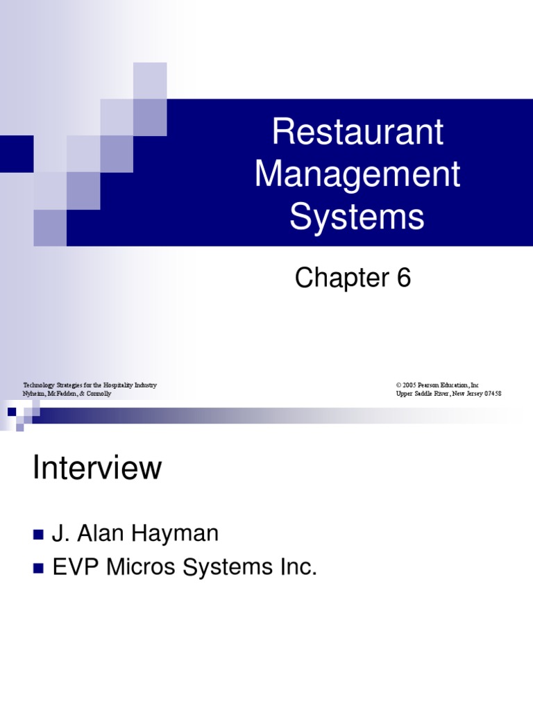 Restaurant Management Systems | PDF | Point Of Sale | Inventory