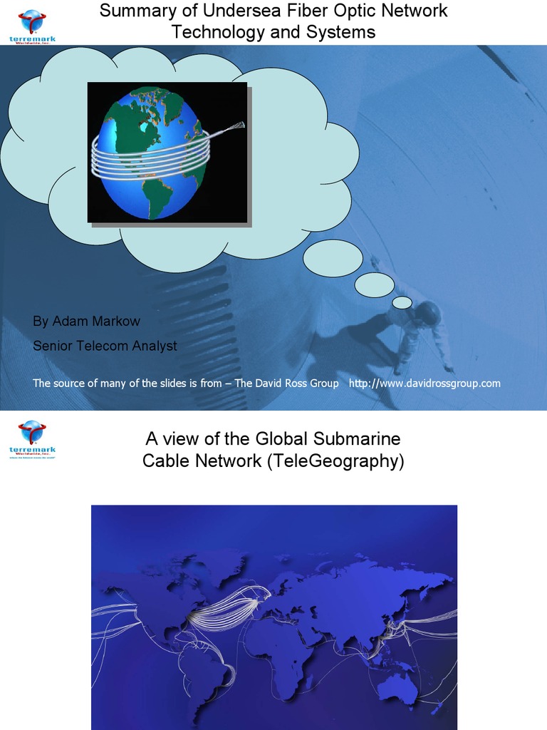 Basics of Submarine System Installation and Operation | PDF | Optical ...