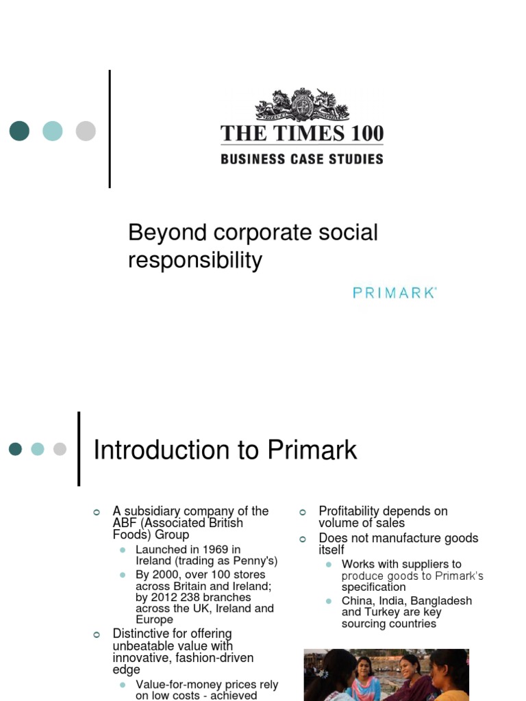Primark Edition 17 Powerpoint | PDF | Corporate Social Responsibility ...