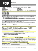 ERP (SAP) Acess Request Form | PDF | Enterprise Resource Planning ...