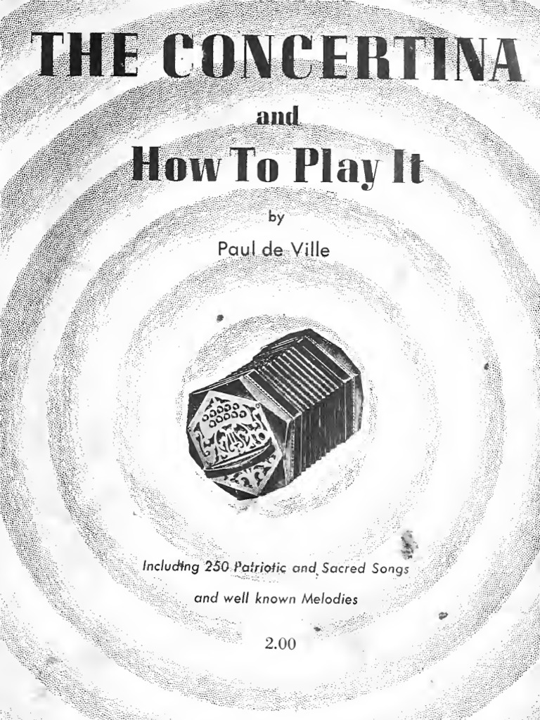 How To Play Concertina | PDF | Scale (Music) | Interval (Music)