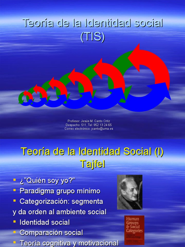 Identidad Social | PDF | Comportamiento | Teoría