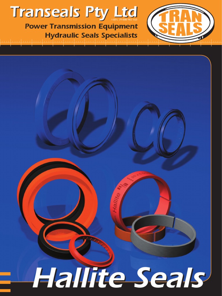 Hallite Seals | PDF | Bearing (Mechanical) | Engineering Tolerance