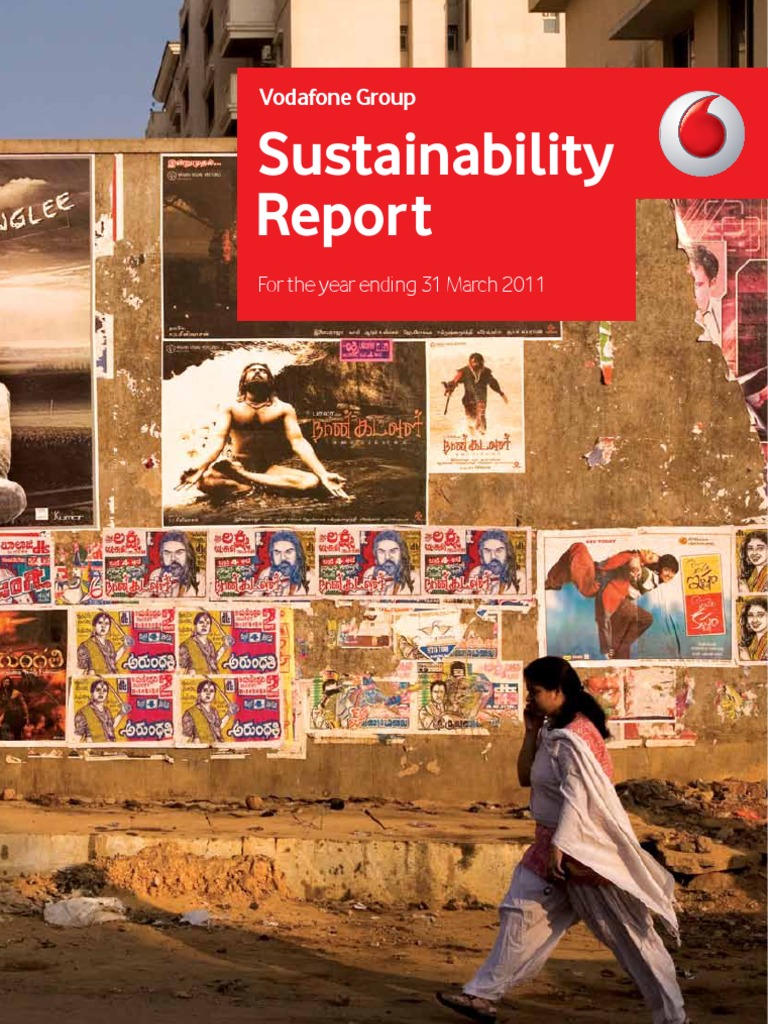 Vodafone Report 2011 | PDF | Electronic Waste | Sustainability