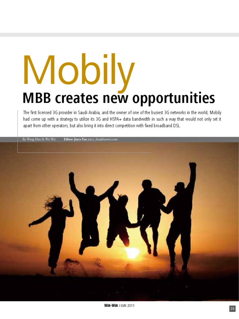 11-Winners - Mobily MBB Creates New Opportunities | PDF | 3 G | High ...