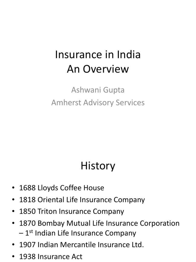 Indian Insurance Industry Guide | PDF | Insurance | Financial Services