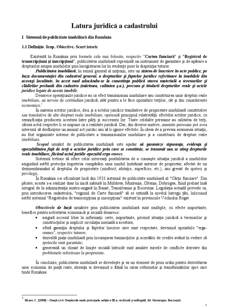 Cadastru | PDF