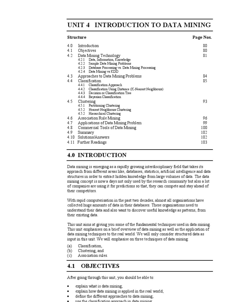 Intro To Data Minning | PDF | Cluster Analysis | Data Mining