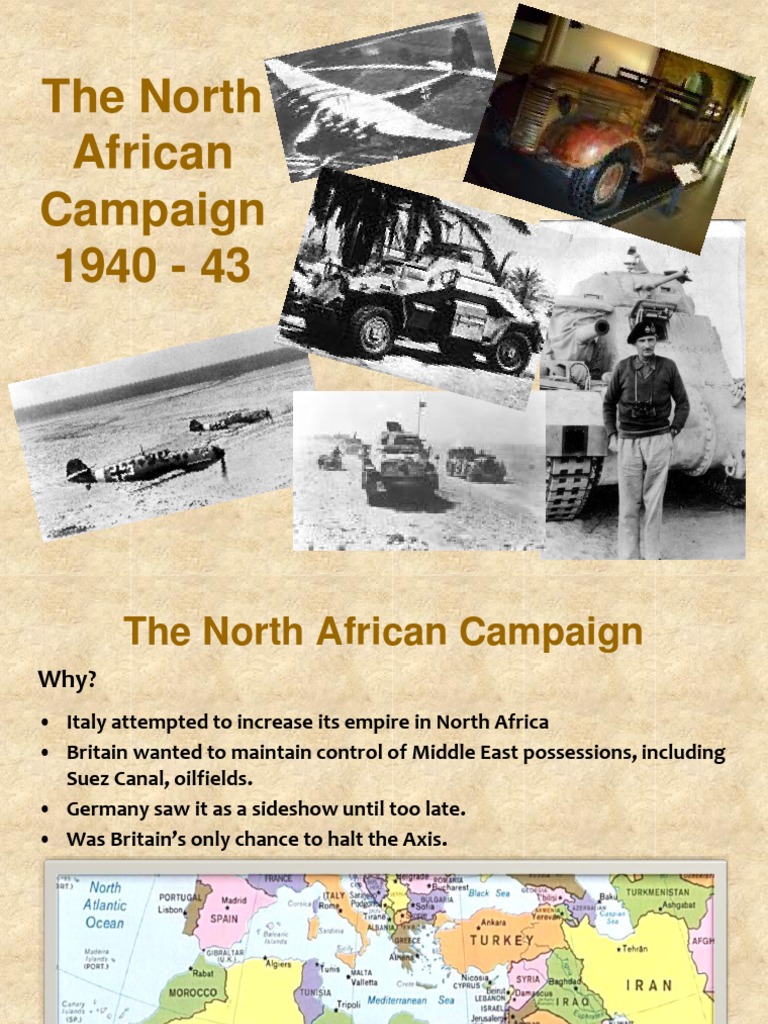 the north african campaign .ppt | North African Campaign | Erwin Rommel