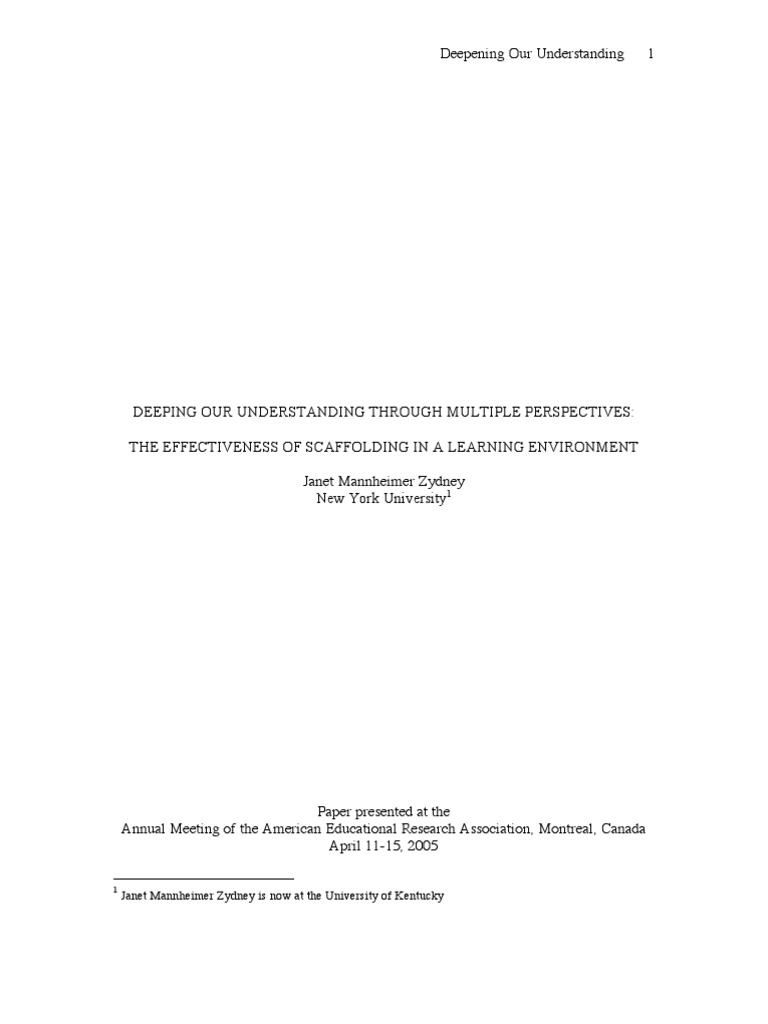 Deepening Our Understanding | PDF | Analysis Of Covariance | Standard ...