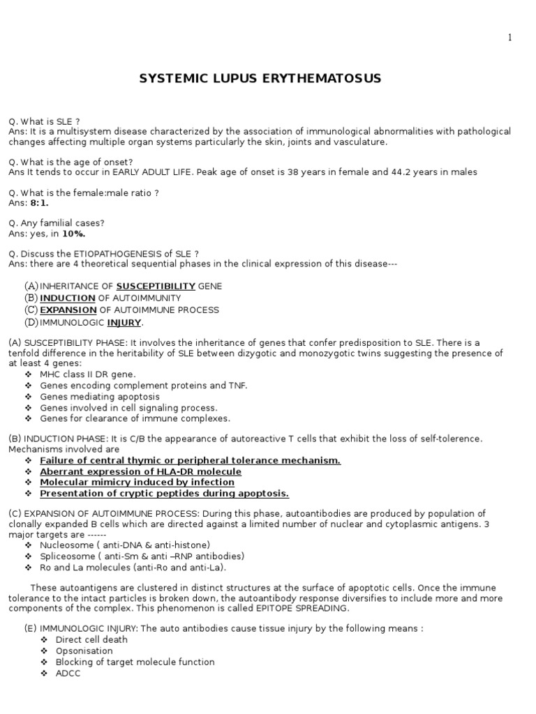 Lupus Erythematosus | Download Free PDF | Systemic Lupus Erythematosus ...