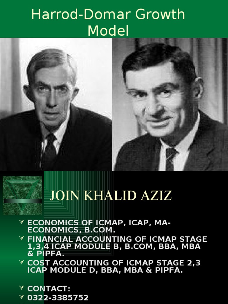 Harrod Domar | Keynesian Economics | Long Run And Short Run