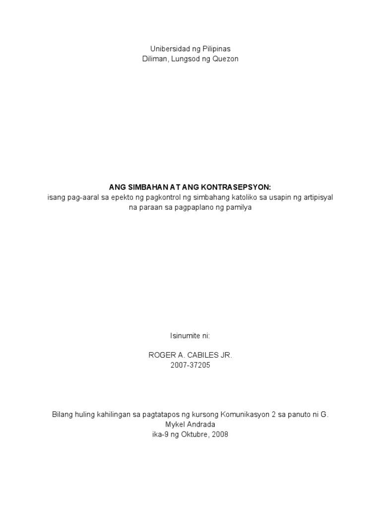 RH Bill | PDF