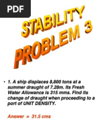 Stability Booklet | PDF | Shipbuilding | Ships
