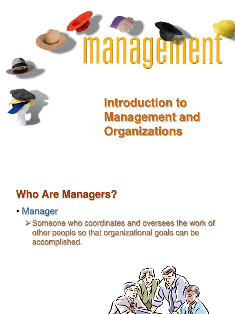 Introduction To Management and Organizations | PDF | Goal | Attention