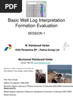 Evaluation of CBL, VDL, Usit, RFT | PDF | Ultrasound | Amplitude