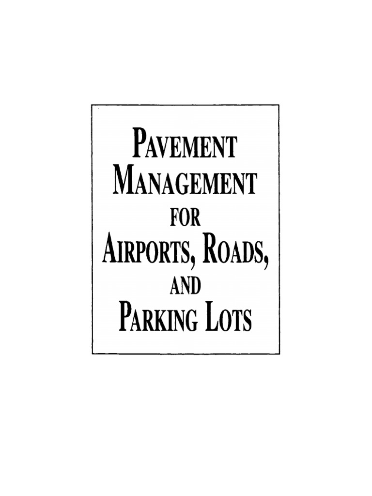 Pavement Management System Pdf Road Surface Nondestructive Testing