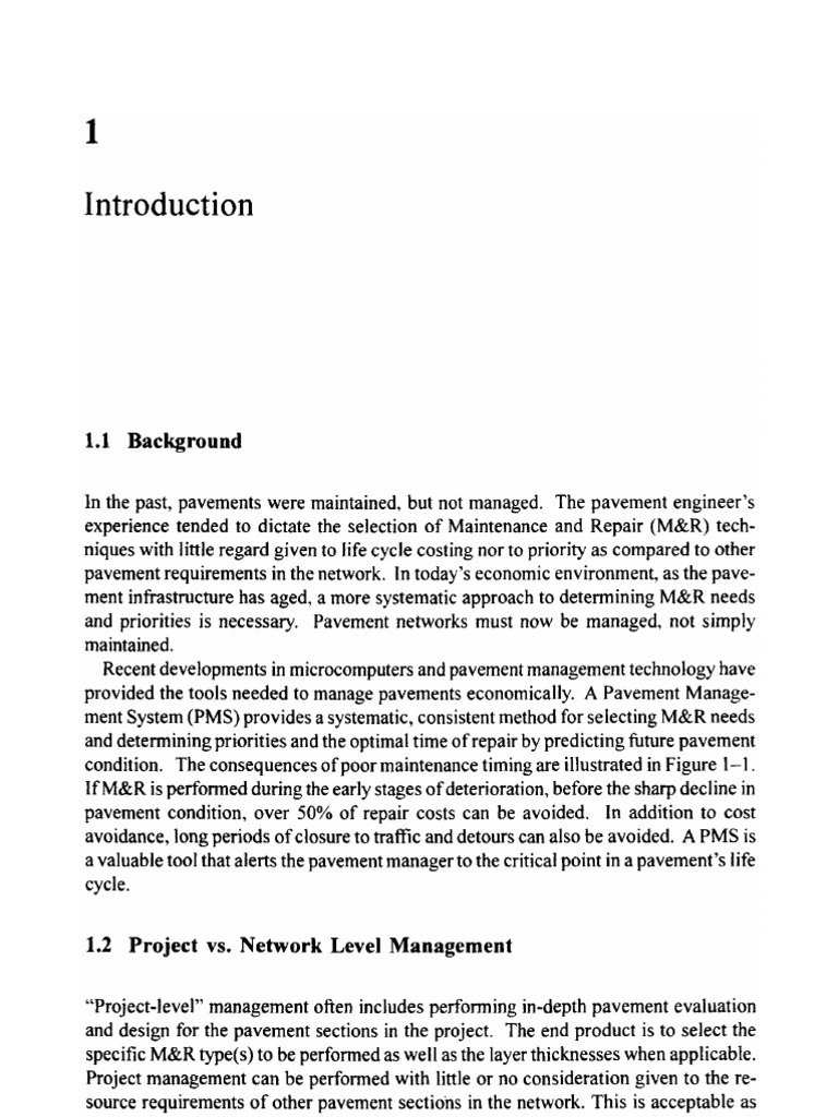 An Introduction to the Systematic Process of Pavement Management: From ...
