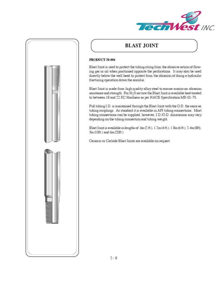 Blast Joint | PDF