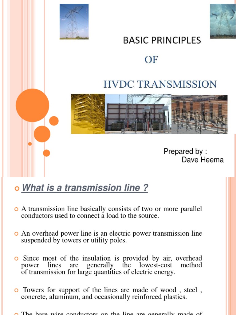 HVDC Transmission | PDF | High Voltage Direct Current | Electric Power Transmission