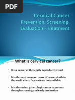 PathoPhysiology of Cervical Cancer | PDF | Cervical Cancer | Neoplasms