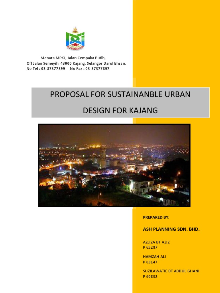 Sustainable Urban City of Kajang | PDF | Parking | Sustainability
