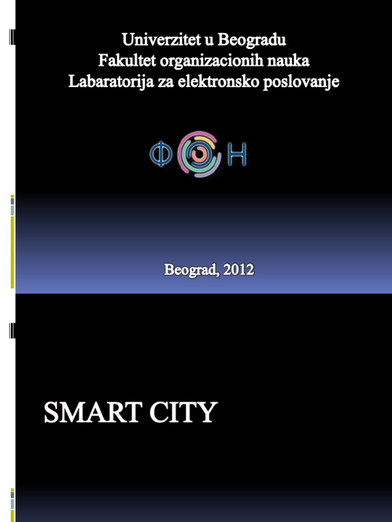 Smart City | PDF