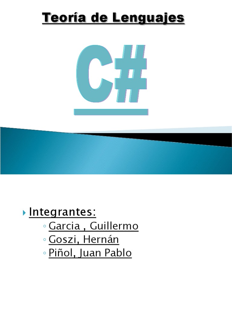 C# | Descargar gratis PDF | .NET Framework | C Sharp (lenguaje de programación)