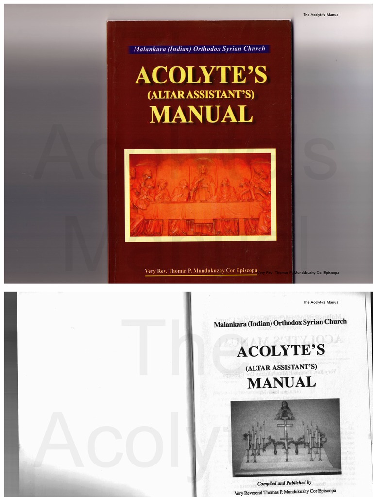 The Acolytes Manual | PDF