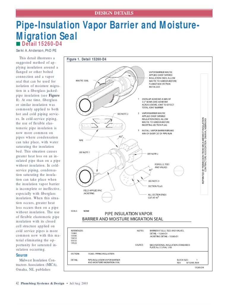 Vapor Barrier Insulation | PDF | Building Insulation | Pipe (Fluid ...