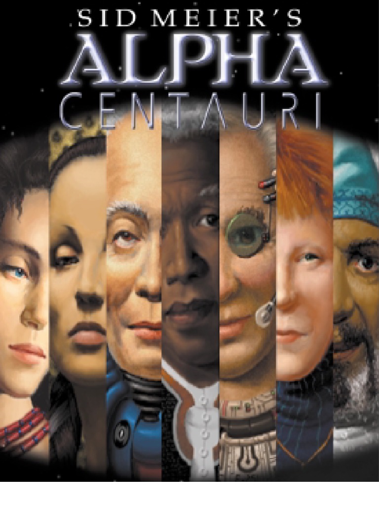 Sid Meiers Alpha Centauri Manual | PDF | Menu (Computing) | Nature