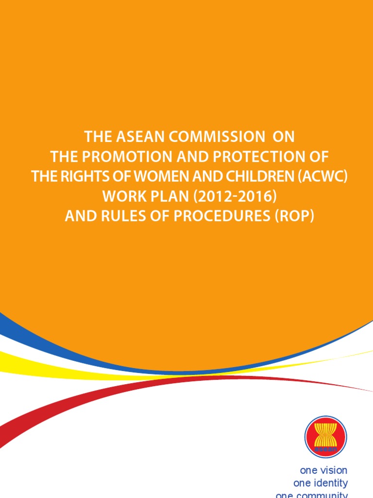 The ASEAN Commission On The Promotion and Protection of The Rights of ...