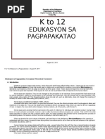 Deped Core Values | PDF | Value (Ethics) | Social Institutions