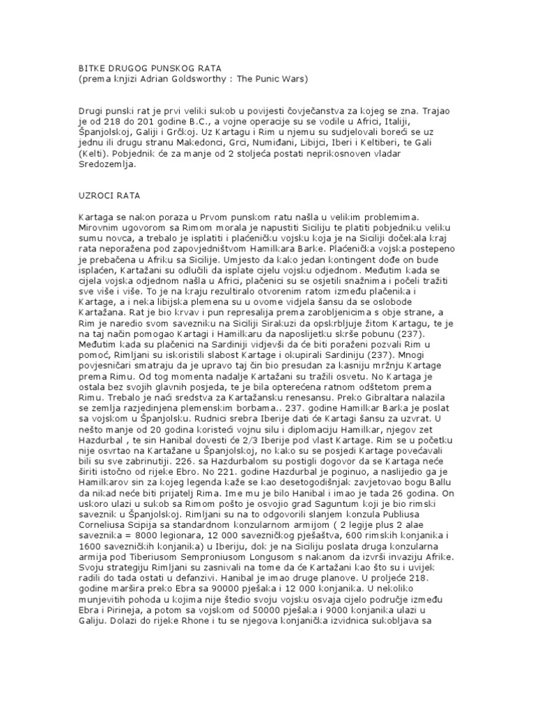 2 Punski Rat | PDF