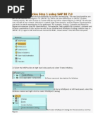 How To Create LSMW With Bapi Method To Create Purchase Order | PDF