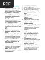 Role Checklist With Instructions | PDF | Occupational Therapy | Hobbies