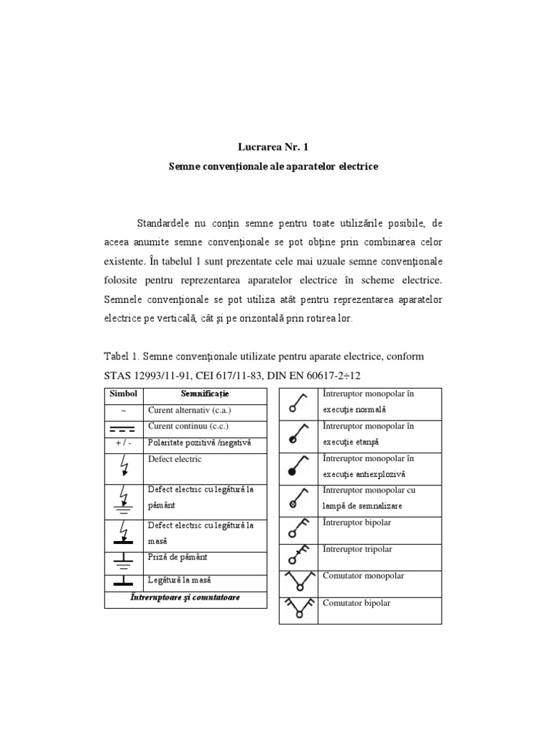 Semne Conventionale | PDF