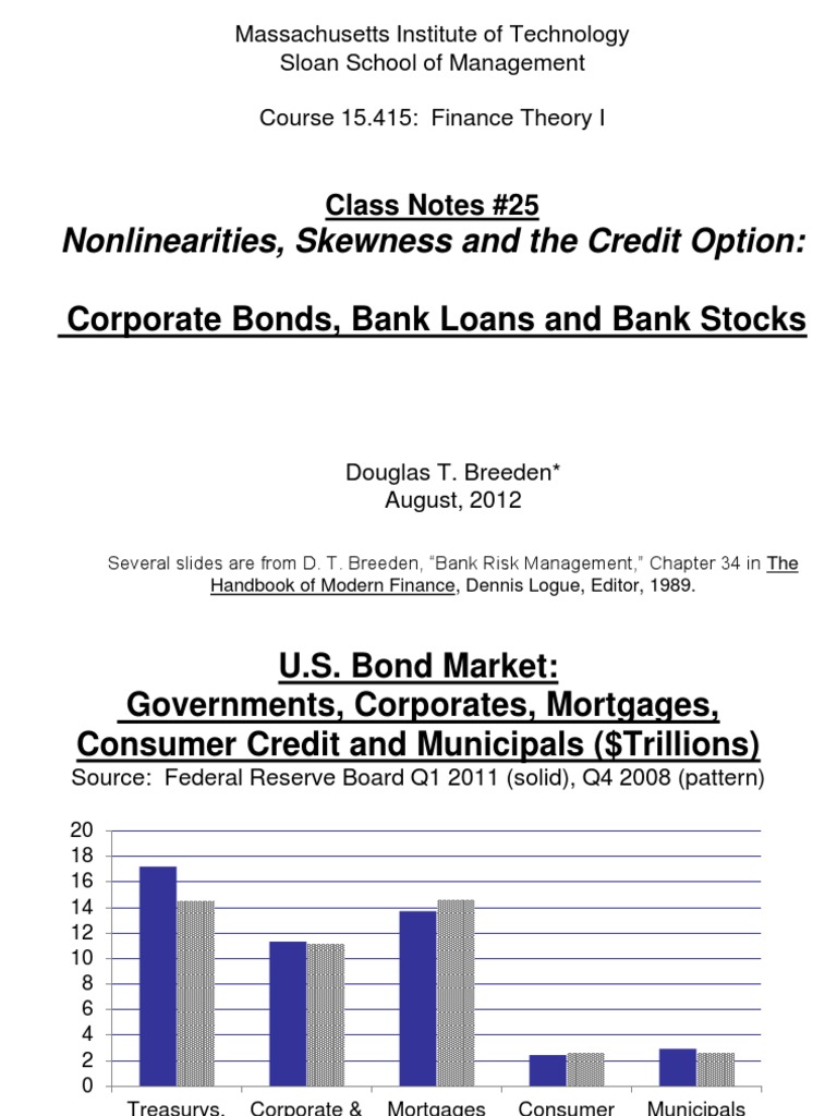 Corporate Risk and Credit Risk | PDF | Bond Credit Rating | High Yield Debt