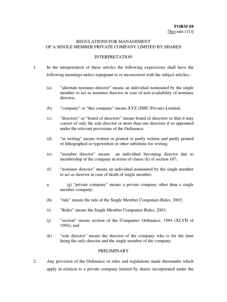 FORM | PDF | Board Of Directors | Indemnity