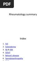 Rheumatology Physical Exam Guide | PDF | Finger | Hand