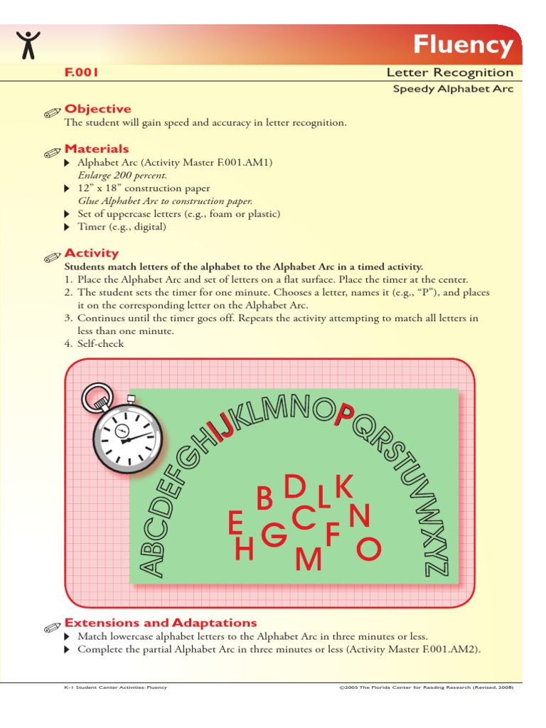 Kindergarten and 1st Grade Fluency | PDF | Goldilocks And The Three ...