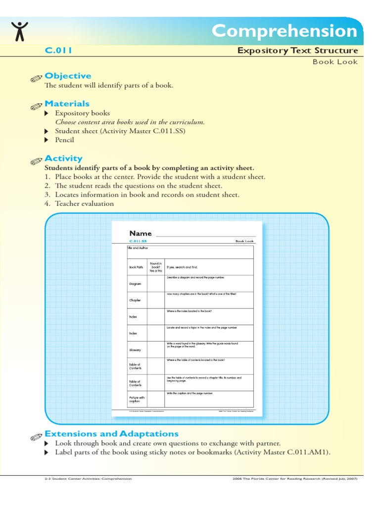 Comprehension Activities for Grades 2-3 | PDF | Reading Comprehension ...