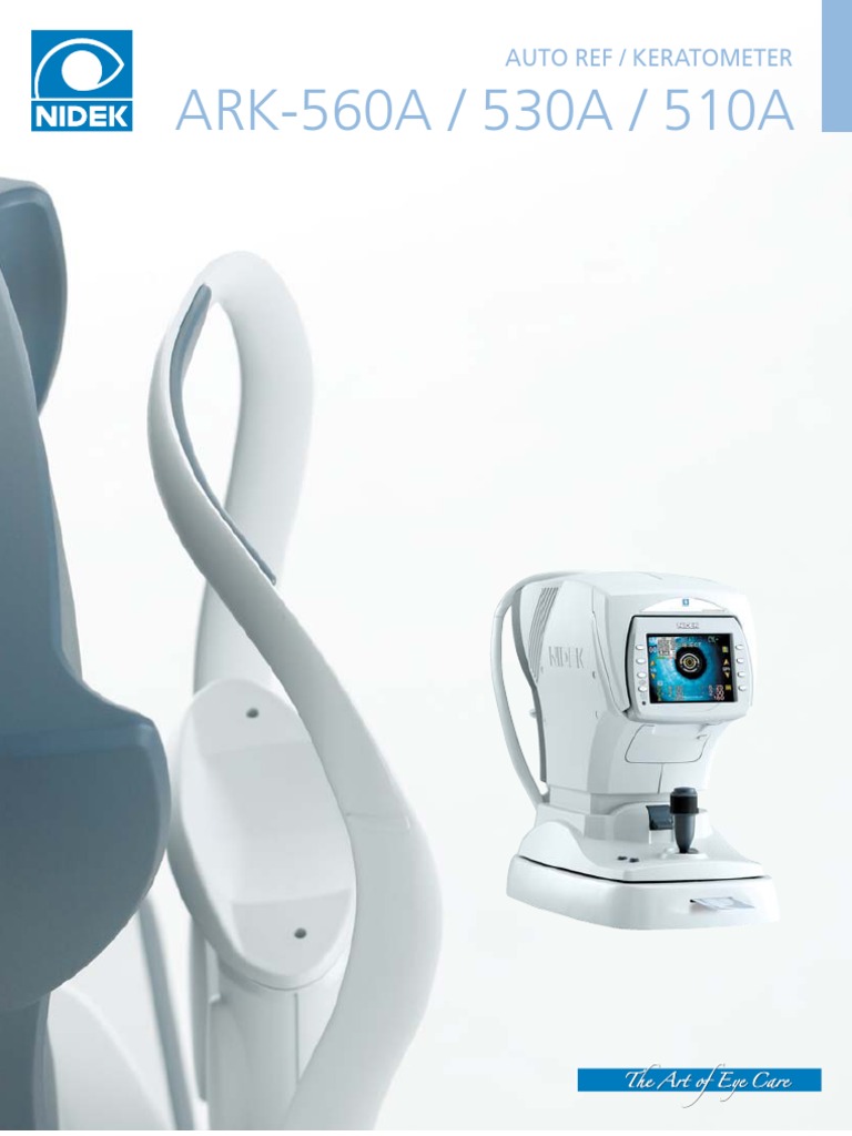 NIDEK ARK560a User Manual | PDF | Eye | Visual Acuity