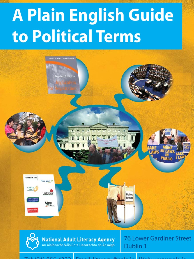 Plain English Guide To Political Terms | PDF | Separation Of Powers ...